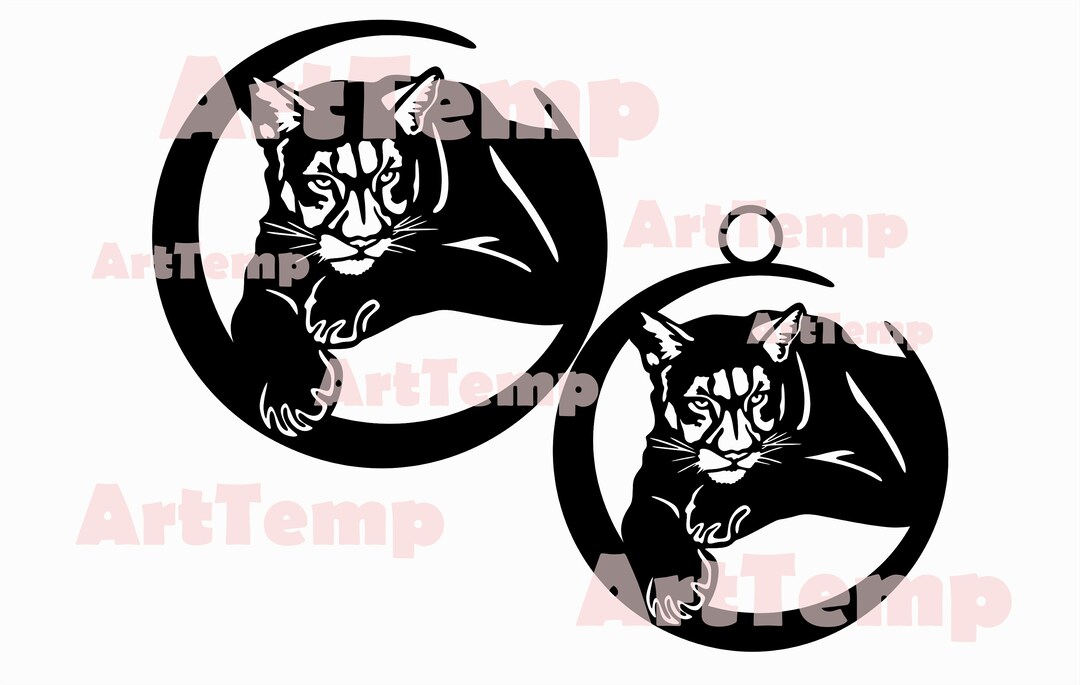Lioness Svg, Vector Wall Decor, Lion Clipart, Africa Wild Life, Plasma ...