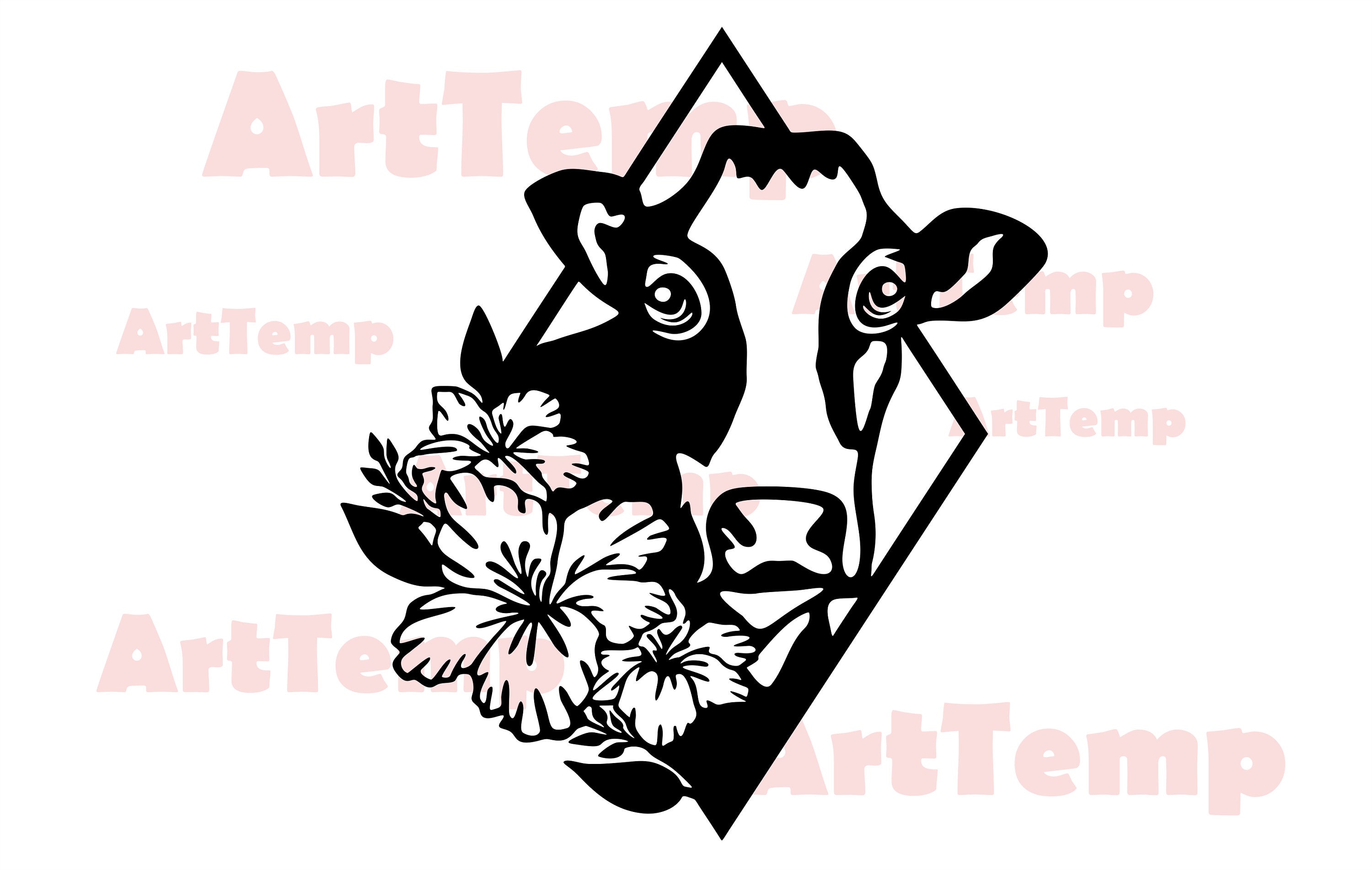 Cow SVG Farm Life DXF Cut File Svg for Cricut Heifer Dxf - Etsy Australia