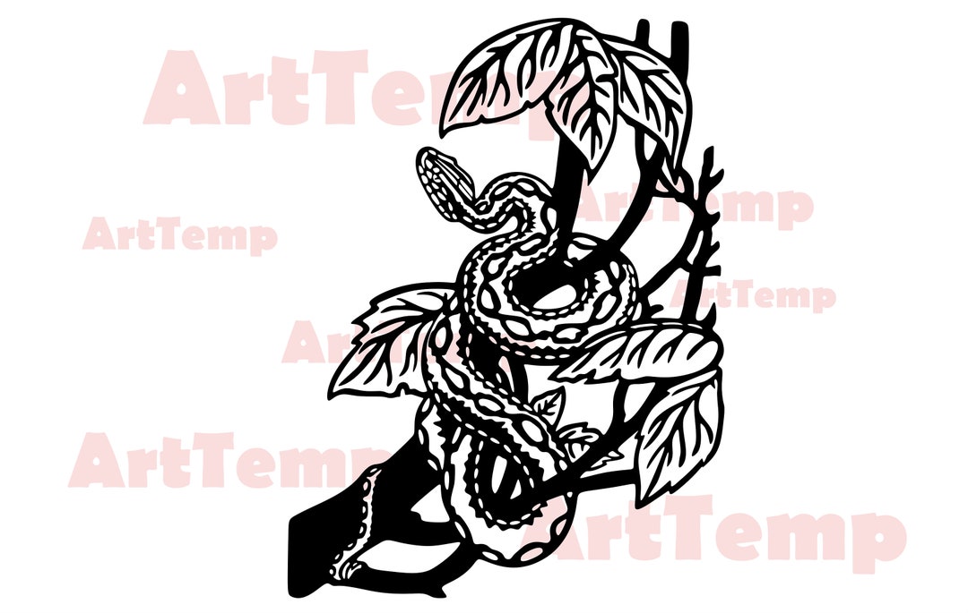 Snake Svg, Reptiles Svg for Cricut, Dxf for Laser Cnc, Plasma, Papercut ...