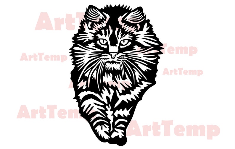 CAT SVG Datei Kätzchen Svg Katzen Clipart Katze Vektor - Etsy.de