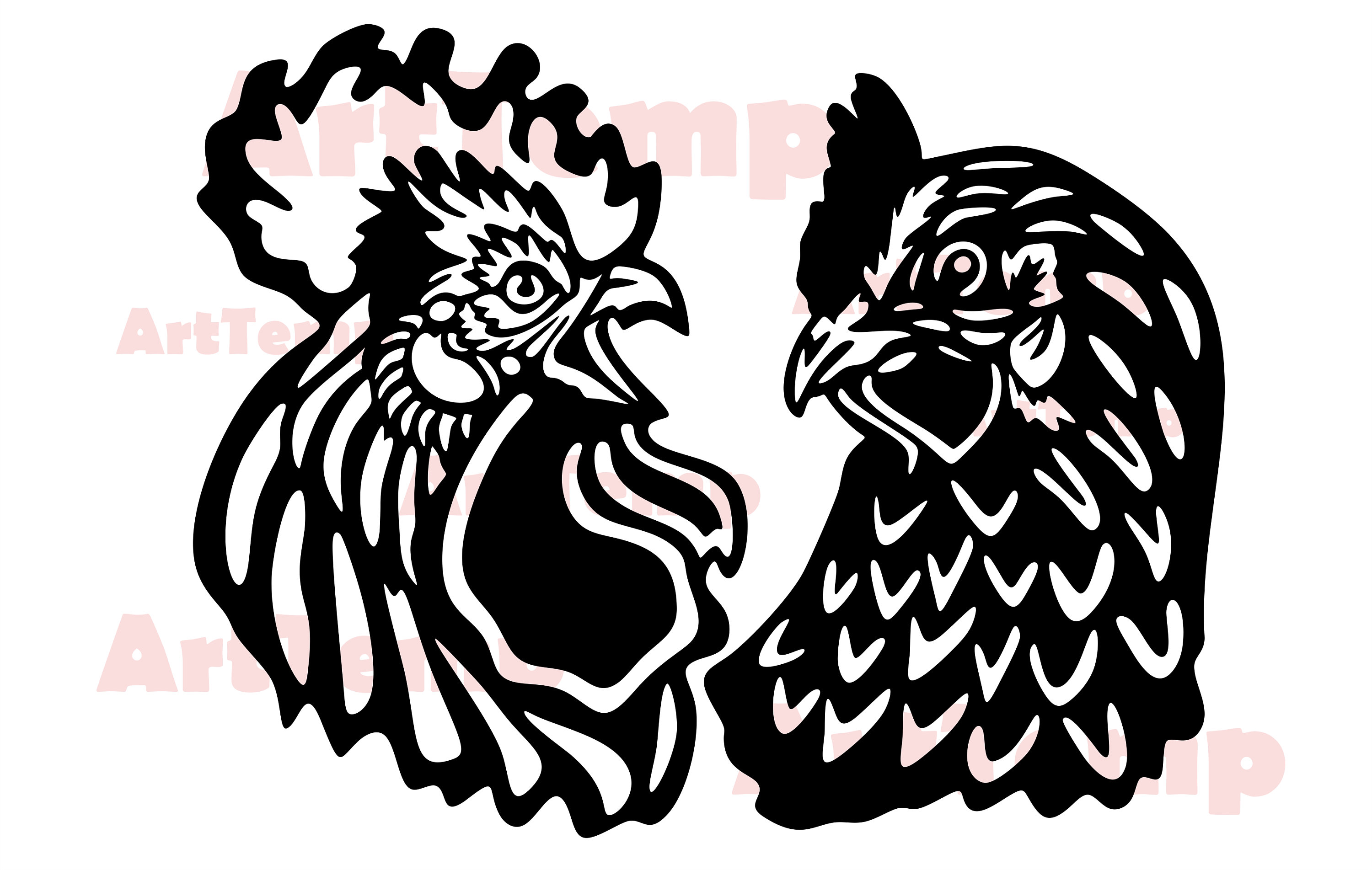 Hahn Huhn Svg Hahn Dxf Peeking SVG für Cricut Bauernhof | Etsy