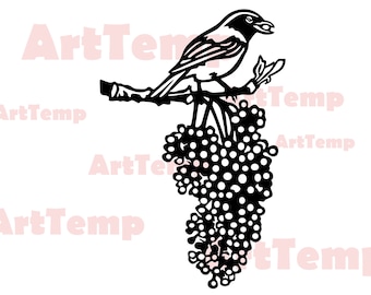 Cardinal Bird SVG, Tree Stake DXF Cut File Laser, Dxf for Plasma, Bird ...