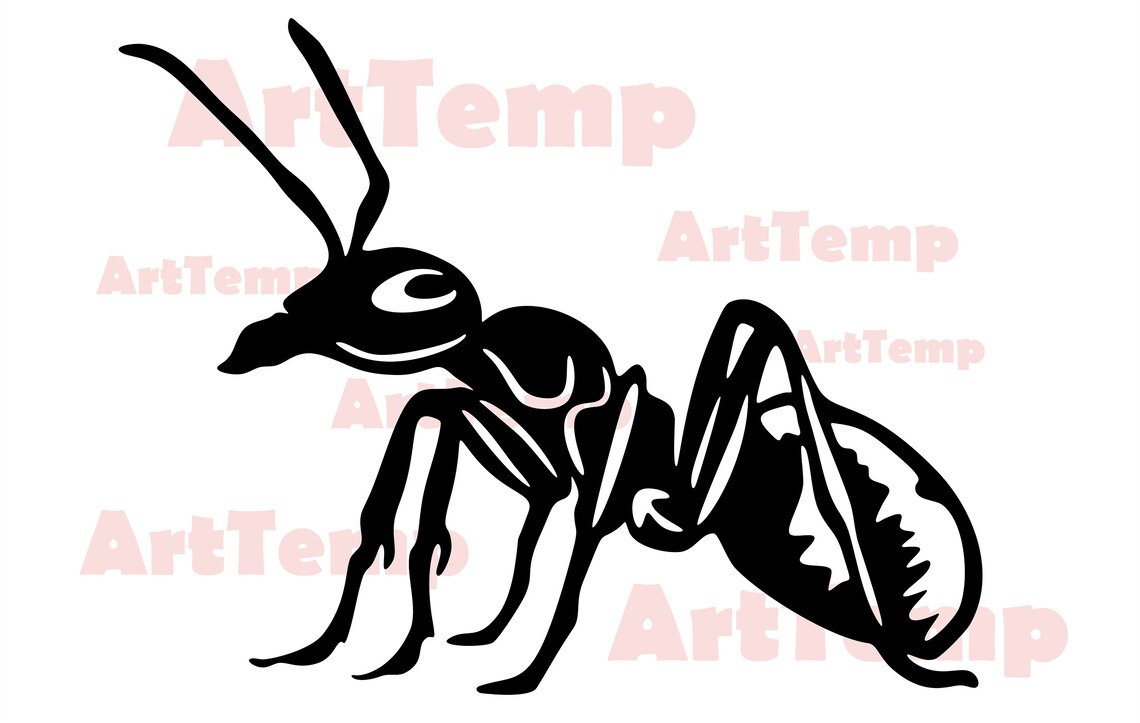 Ant Svg Ant Clipart SVG Cut File Svg for Cricut Dxf for - Etsy