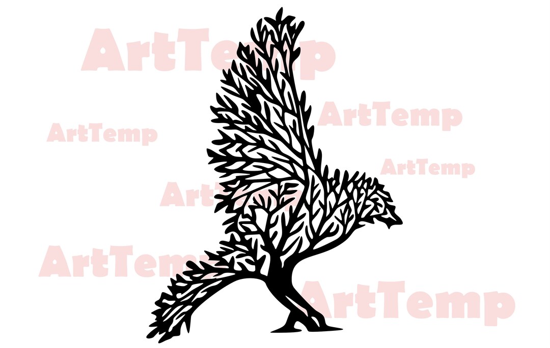 Bird Svg, Tree Stake DXF Cut File Laser, Dxf for Plasma, Bird on a ...
