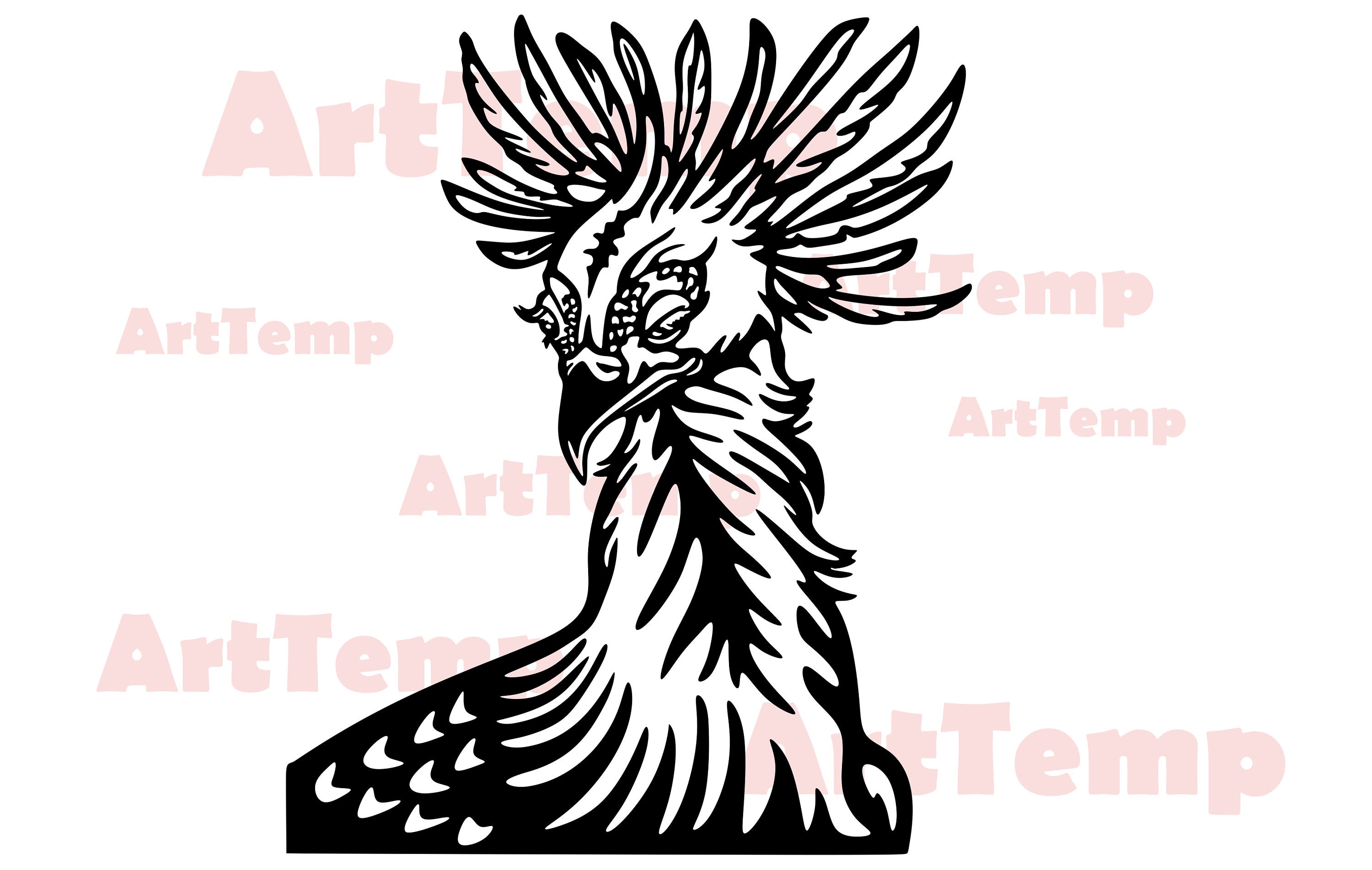 Secretary Bird Svg for Cricut Dxf for Laser Cnc Plasma - Etsy
