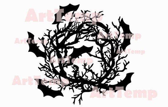 Halloween Decor DXF SVG Cut File Svg for Cricut Dxf for - Etsy