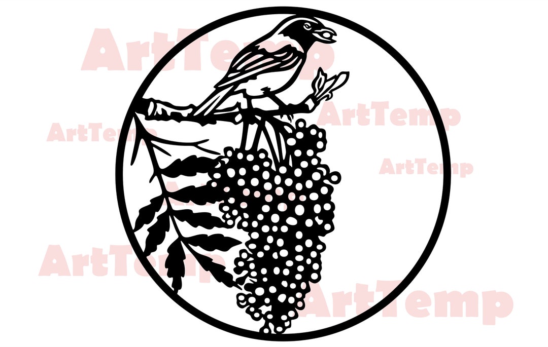 Bird Wall Art DXF, Tree Stake DXF Cut File Laser, Dxf for Plasma, Bird ...