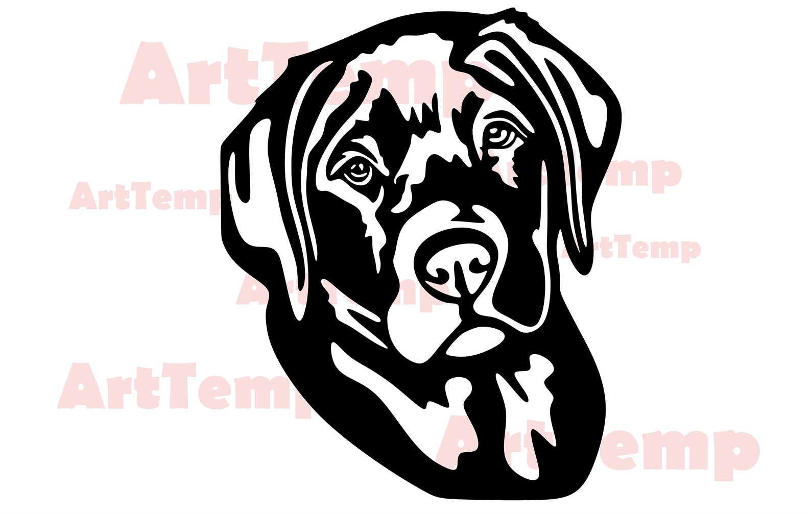 Labrador SVG Dog Dxf Cut File Vector Svg for Cricut - Etsy Finland