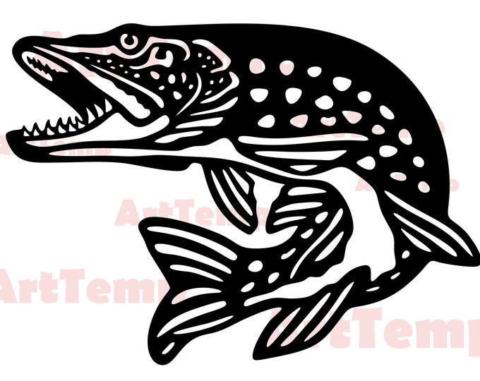 5 Fish Scene DXF Files for Plasma, Laser Cutting, Cnc, Dxf Silhouette ...