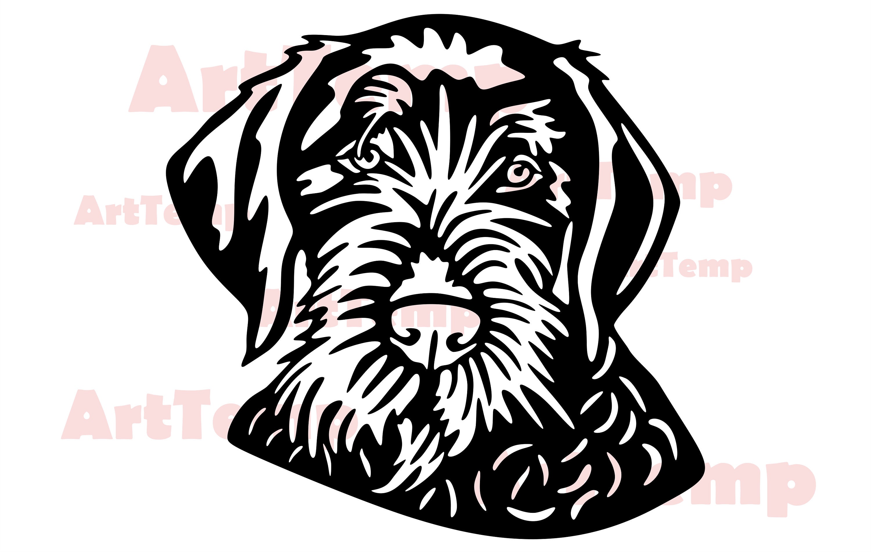 Drahthaar SVG Dog Dxf Cut File Pet for Cricut Dxf for Laser - Etsy ...