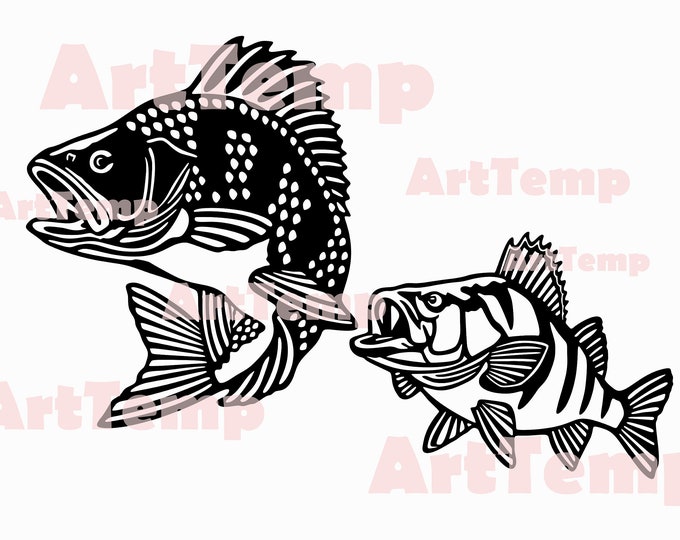 Fishing Svg, Wildlife Scene DXF Files for Plasma, Laser Cutting, Cnc ...