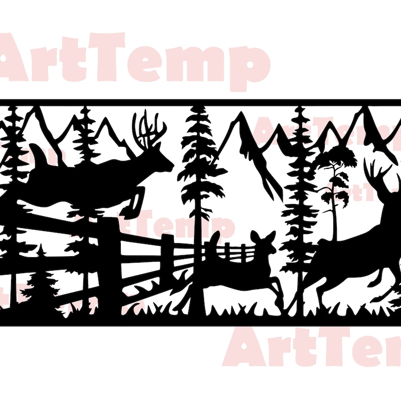 Metal Railing Art Files - Etsy