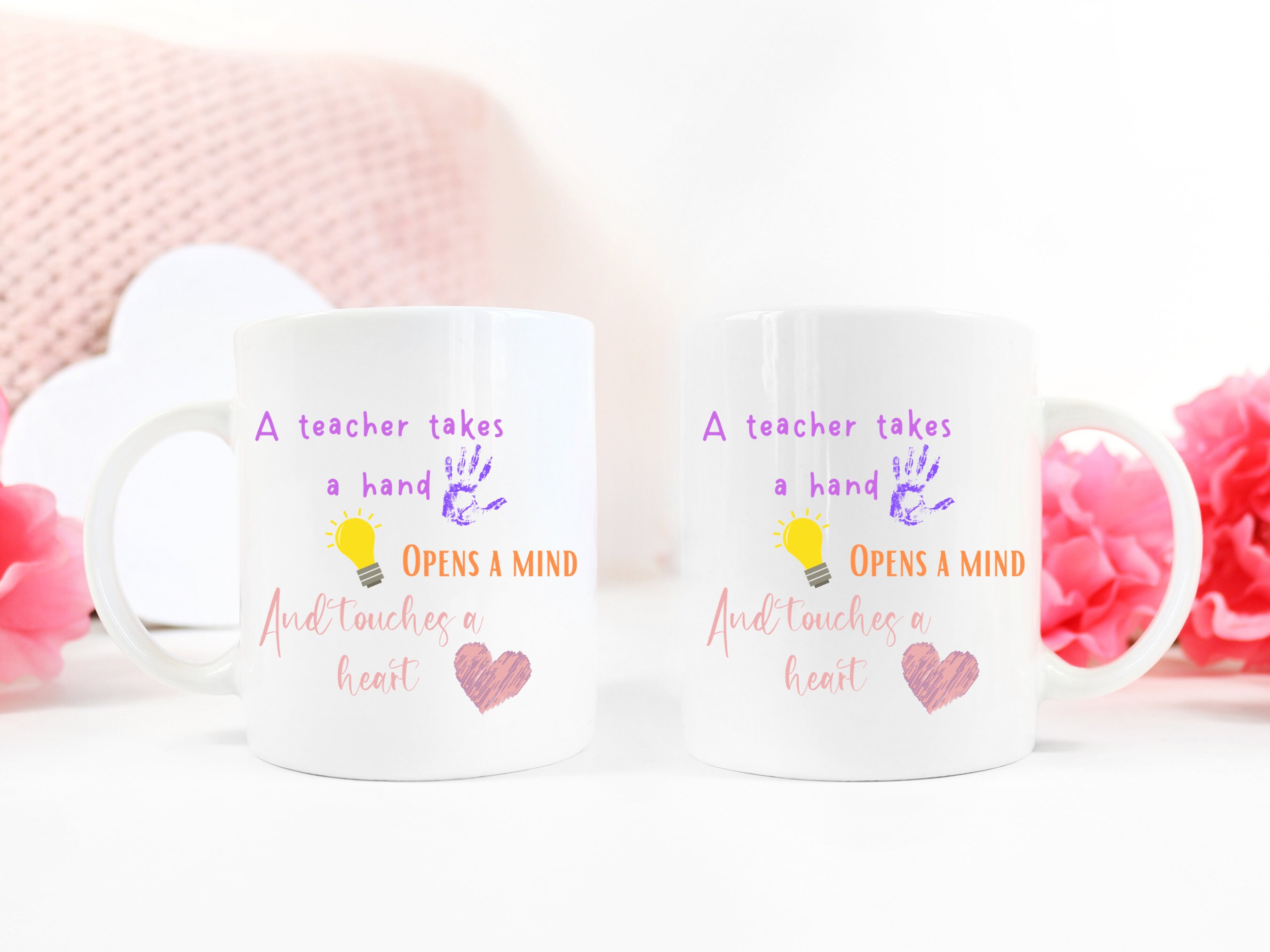 Teacher quote mug Personalised mug for teachers End of year | Etsy