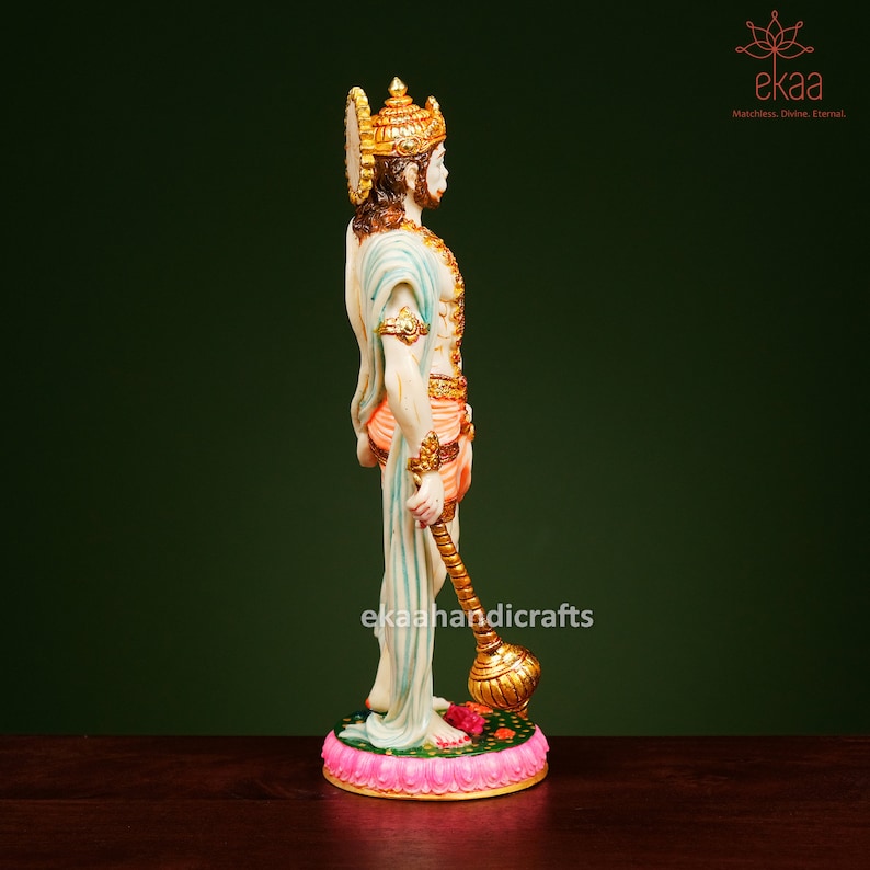 Hanuman Ji Statue Large Size 28CM Standing Lord Hanuman - Etsy