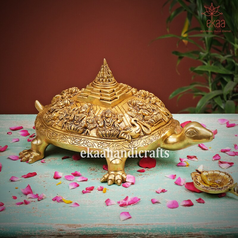 Brass Vastu Turtle - Etsy