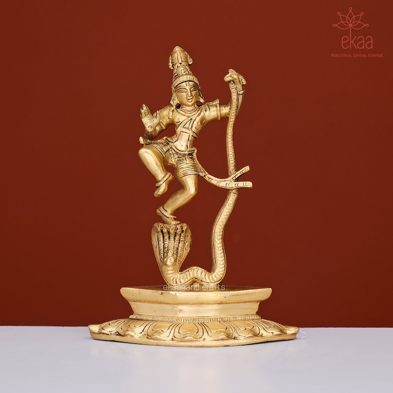 Kaliya Krishna Statues - Etsy
