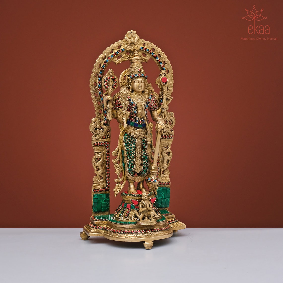 Lord Vishnu Narayan Idol Big Large Size Standing Vishnu | Etsy