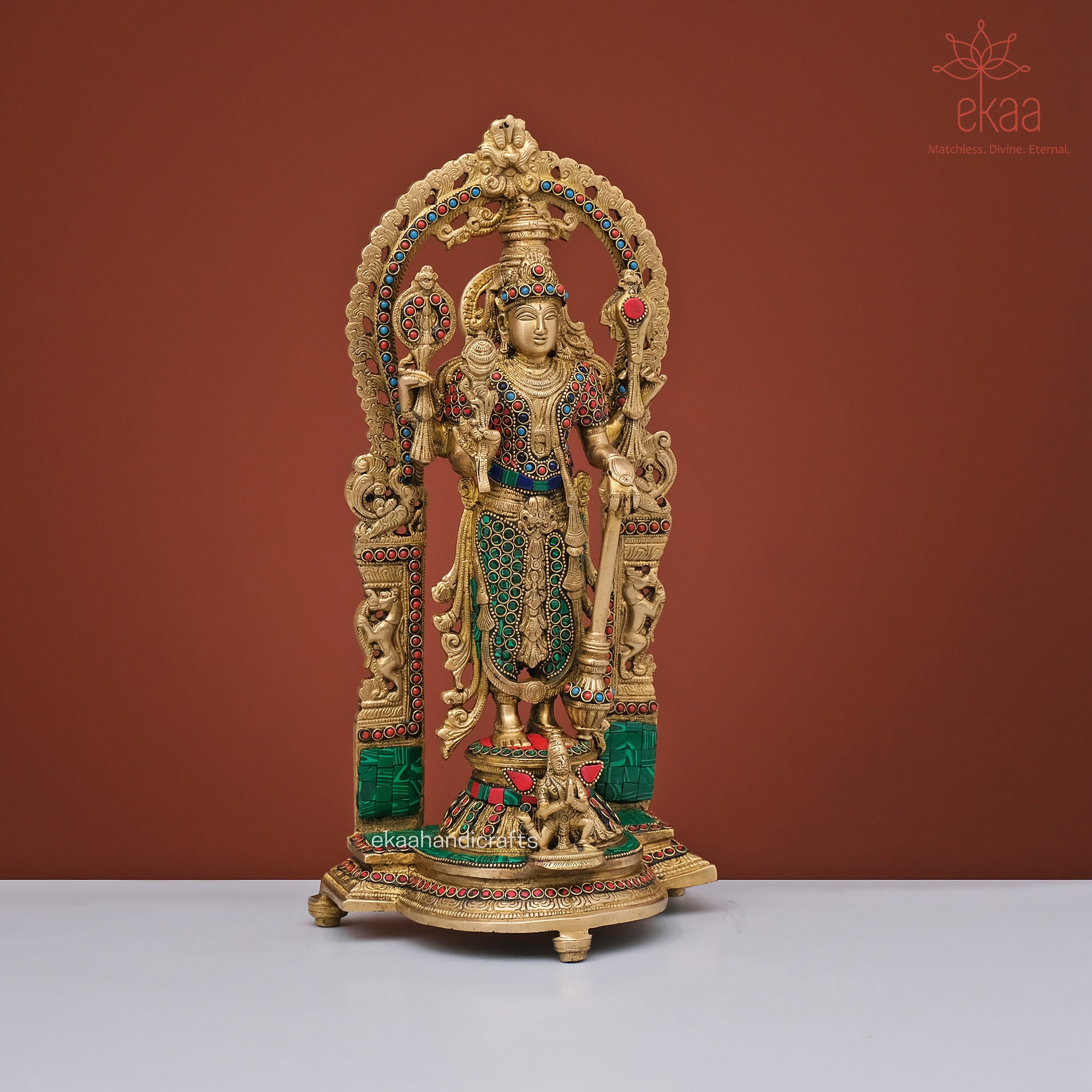 Lord Vishnu Narayan Idol Big Large Size Standing Vishnu | Etsy