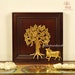 Brass Tree of Life With Cow Wall Hanging, Holy Cow Home Decor ...