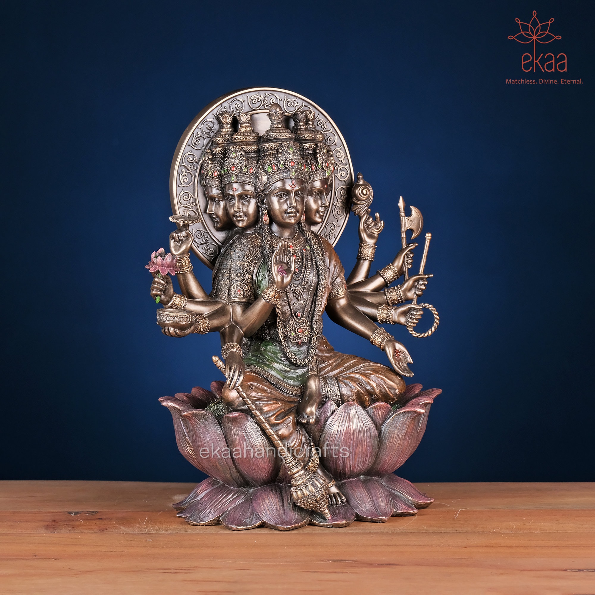 Gayatri Statue Goddess Gayatri Idol 10 Maa Gayatri - Etsy