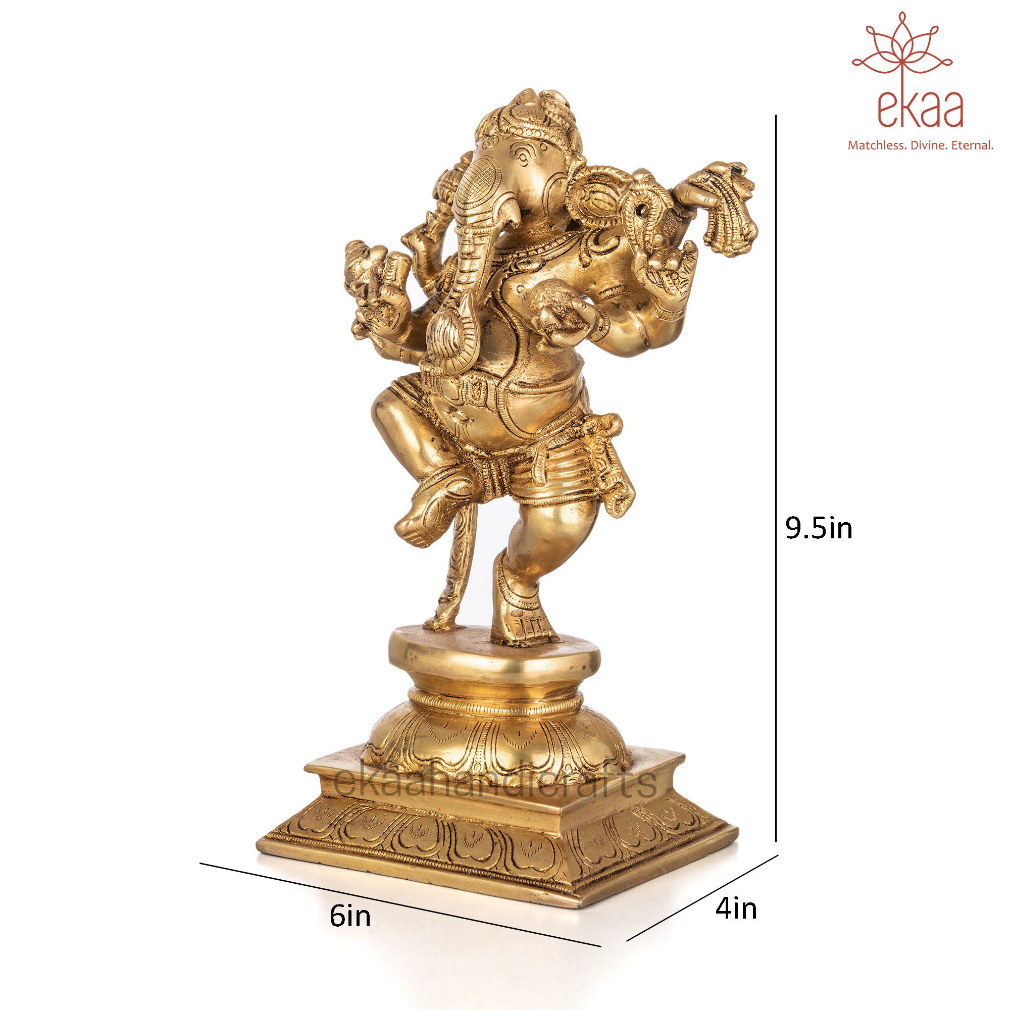 Lord Ganesha Dancing Statue Ganesh for Home Ganesh for - Etsy