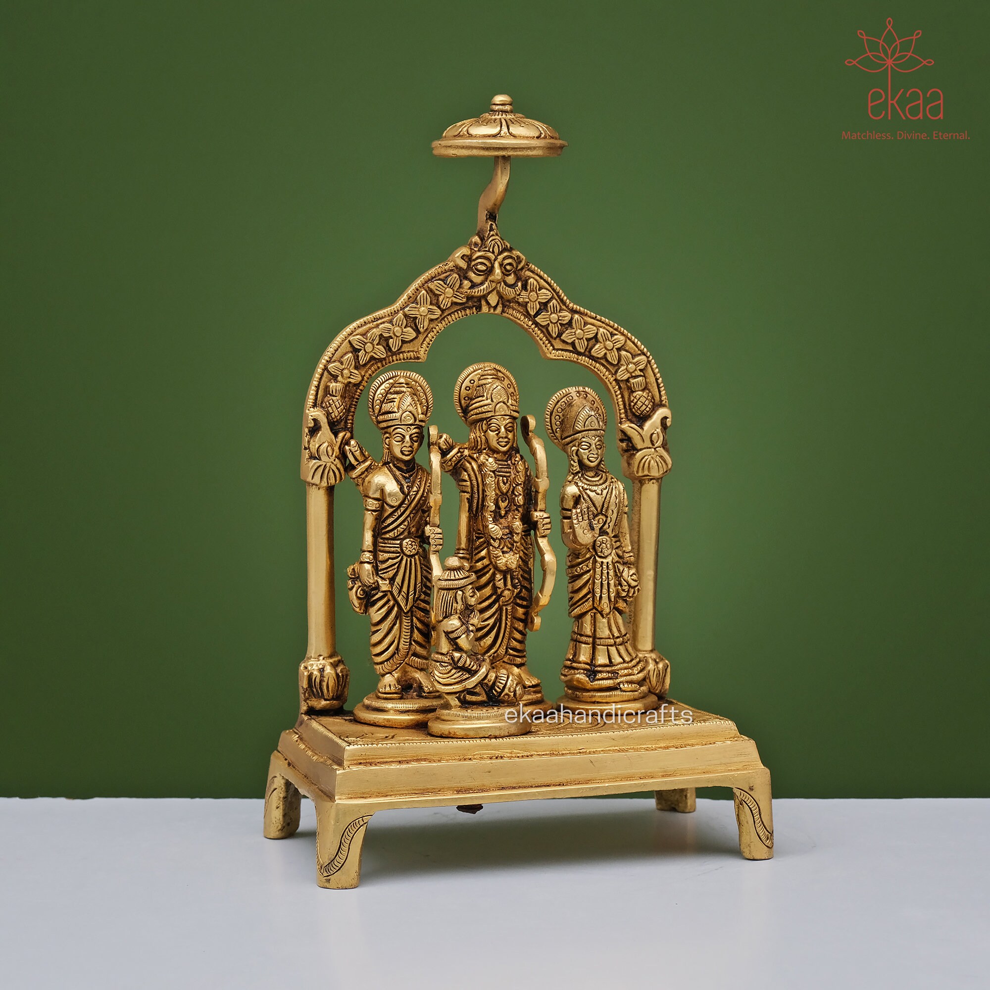 Ramdarbar Statue in Brass Lord Rama Lord Hanuman Lord - Etsy