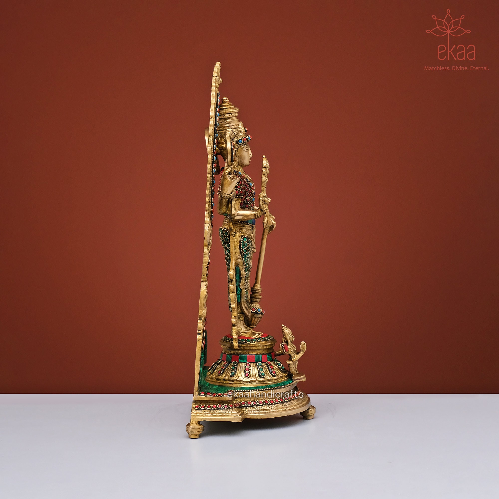 Lord Vishnu Narayan Idol Big Large Size Standing Vishnu | Etsy