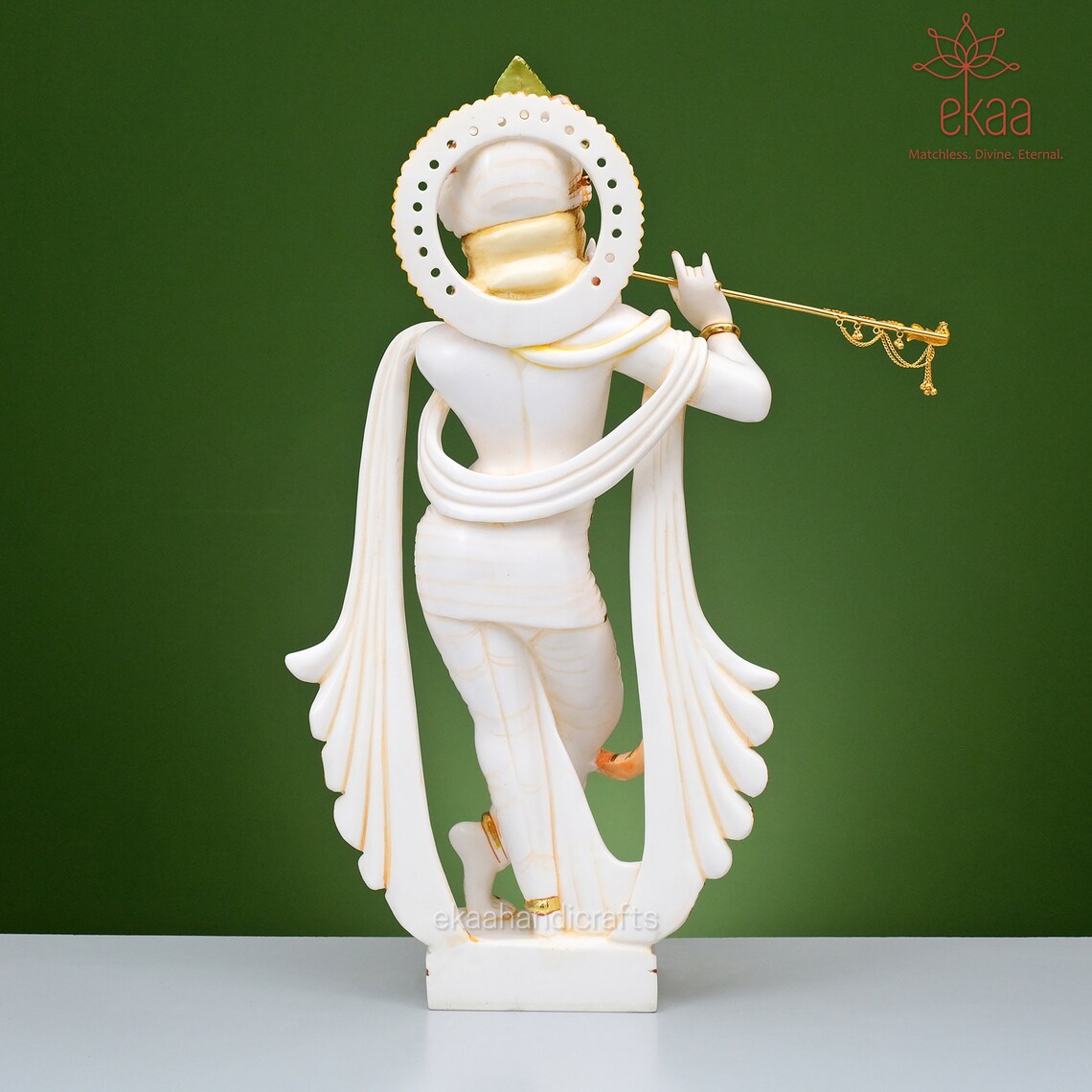 Krishna Statue in Cultured Marble 60CM Big Large Size Krishna - Etsy
