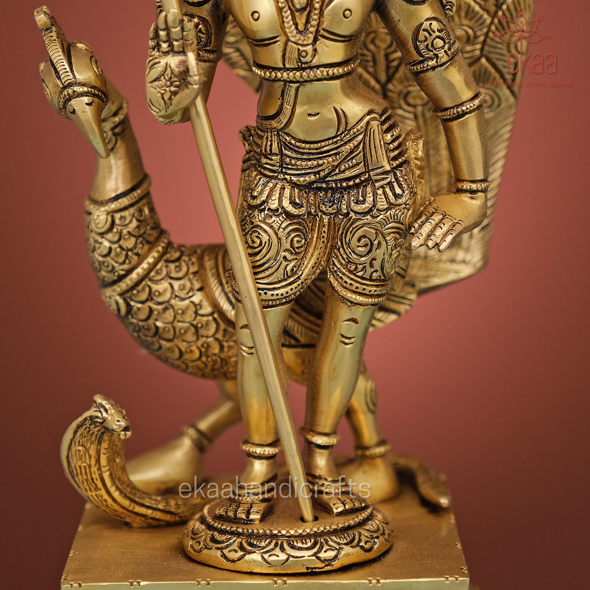 Murugan Swamy in Brass kumaraswamy Idol Lord Murugan - Etsy Australia