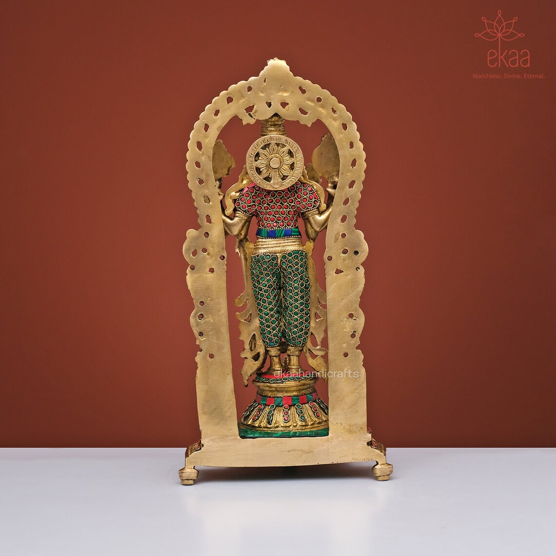 Lord Vishnu Narayan Idol Big Large Size Standing Vishnu | Etsy