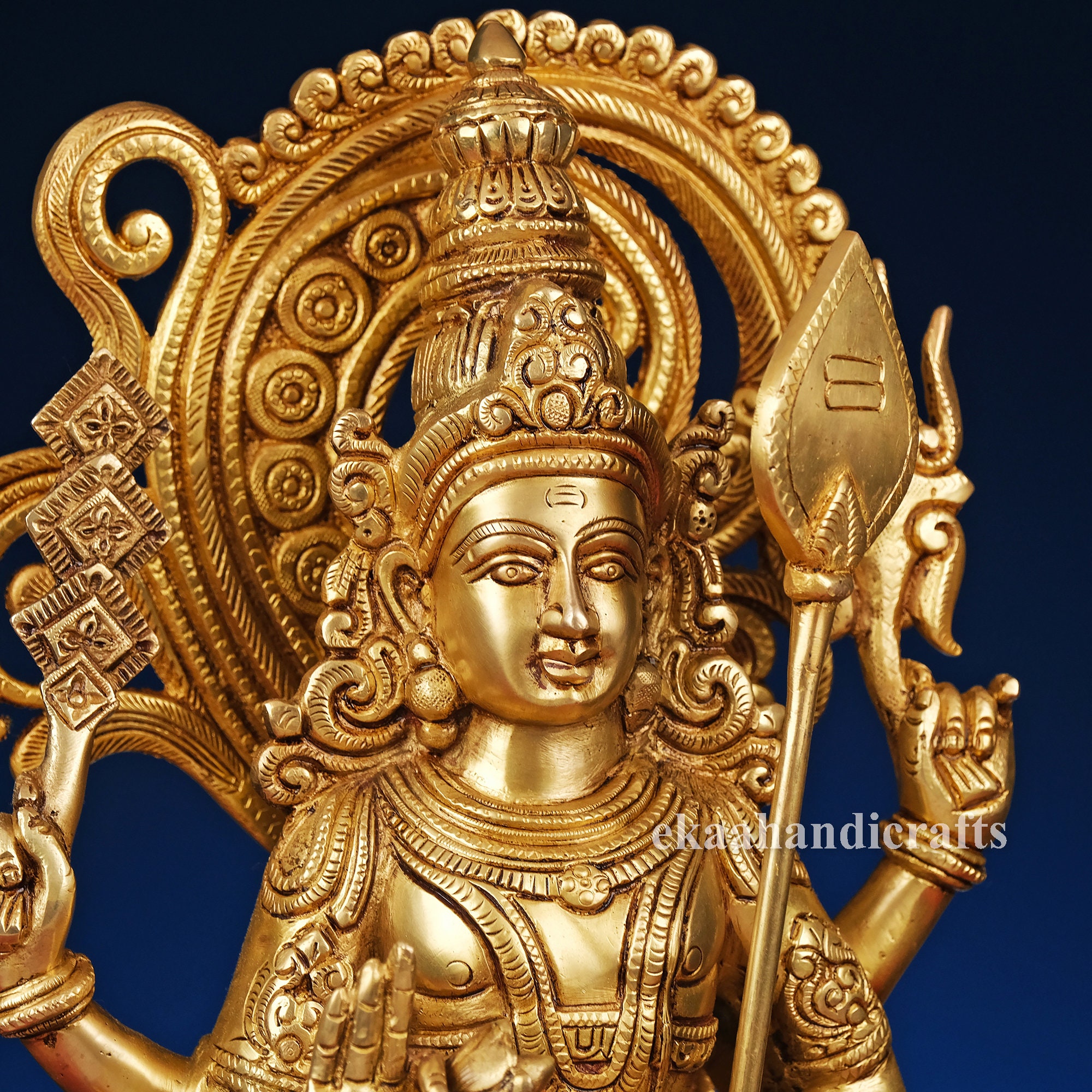 56CM Murugan Swamy in Brass, Kumaraswamy Idol, Lord Murugan Karthikeya ...
