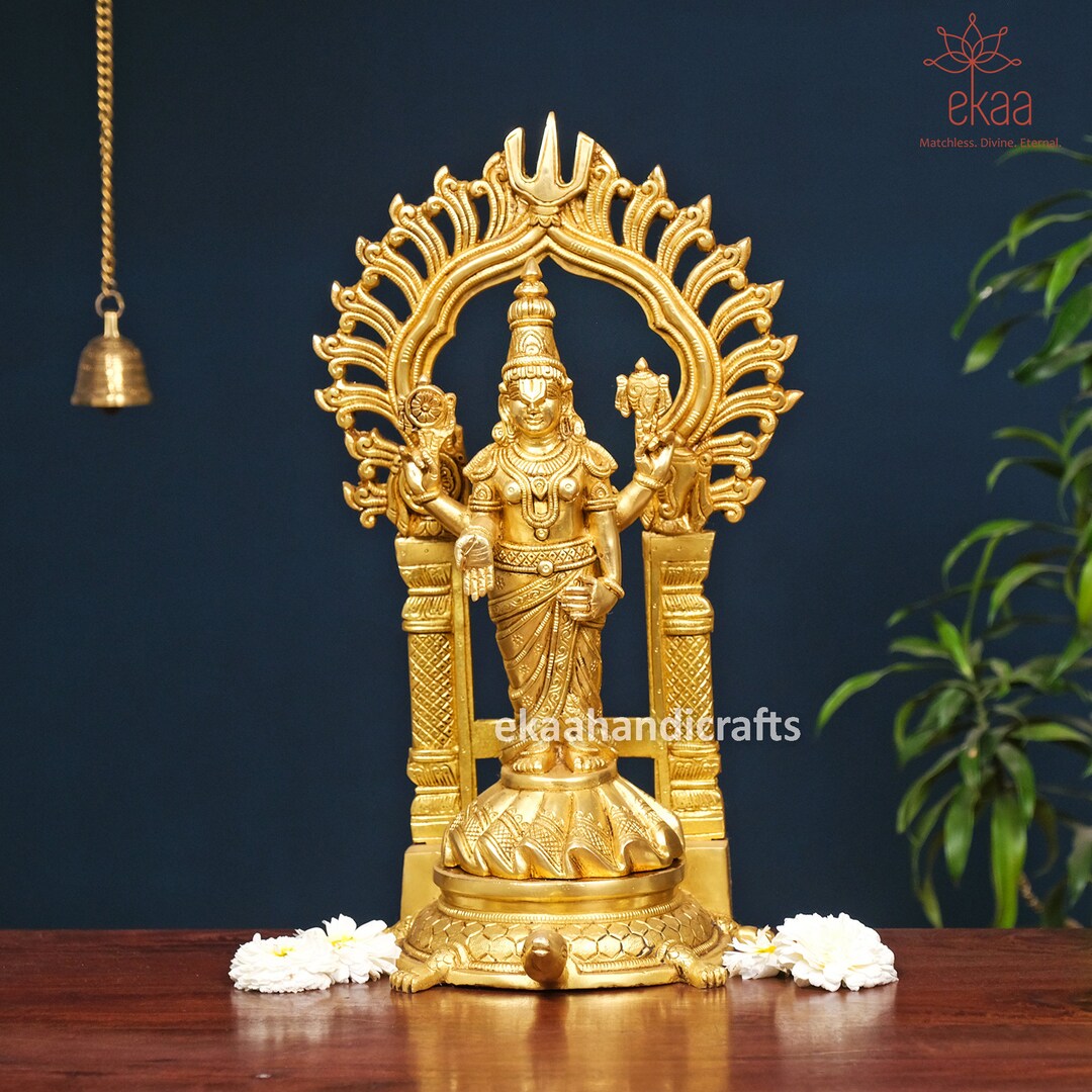 Lord Vishnu Narayan Idol, Big Large Size Standing Vishnu Statue ...