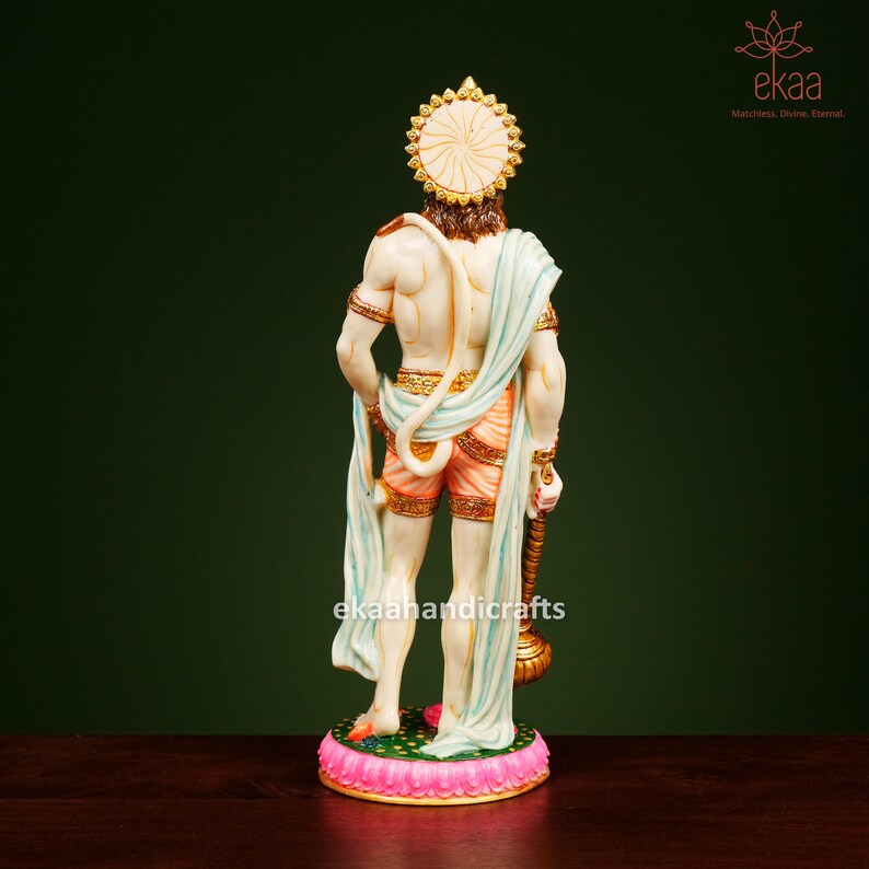 Hanuman Ji Statue Large Size 28CM Standing Lord Hanuman - Etsy