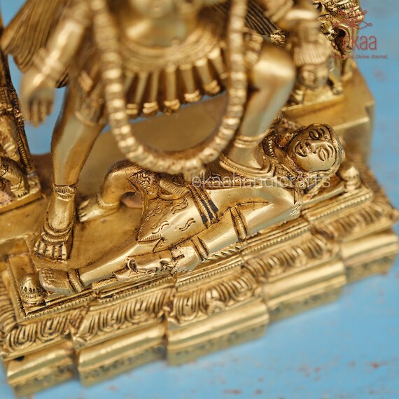 Art & Collectibles Kali shiva statue Goddess Kali Maa Statue in Brass ...