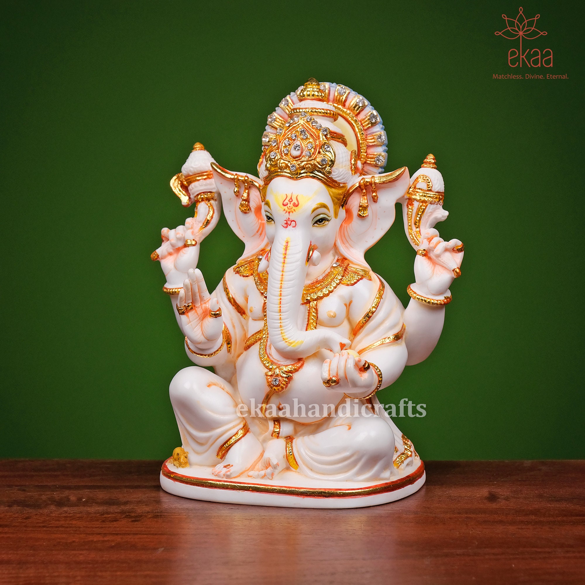 Lord Ganesha Statue for Temple Ganesha Statue Idol for Home - Etsy