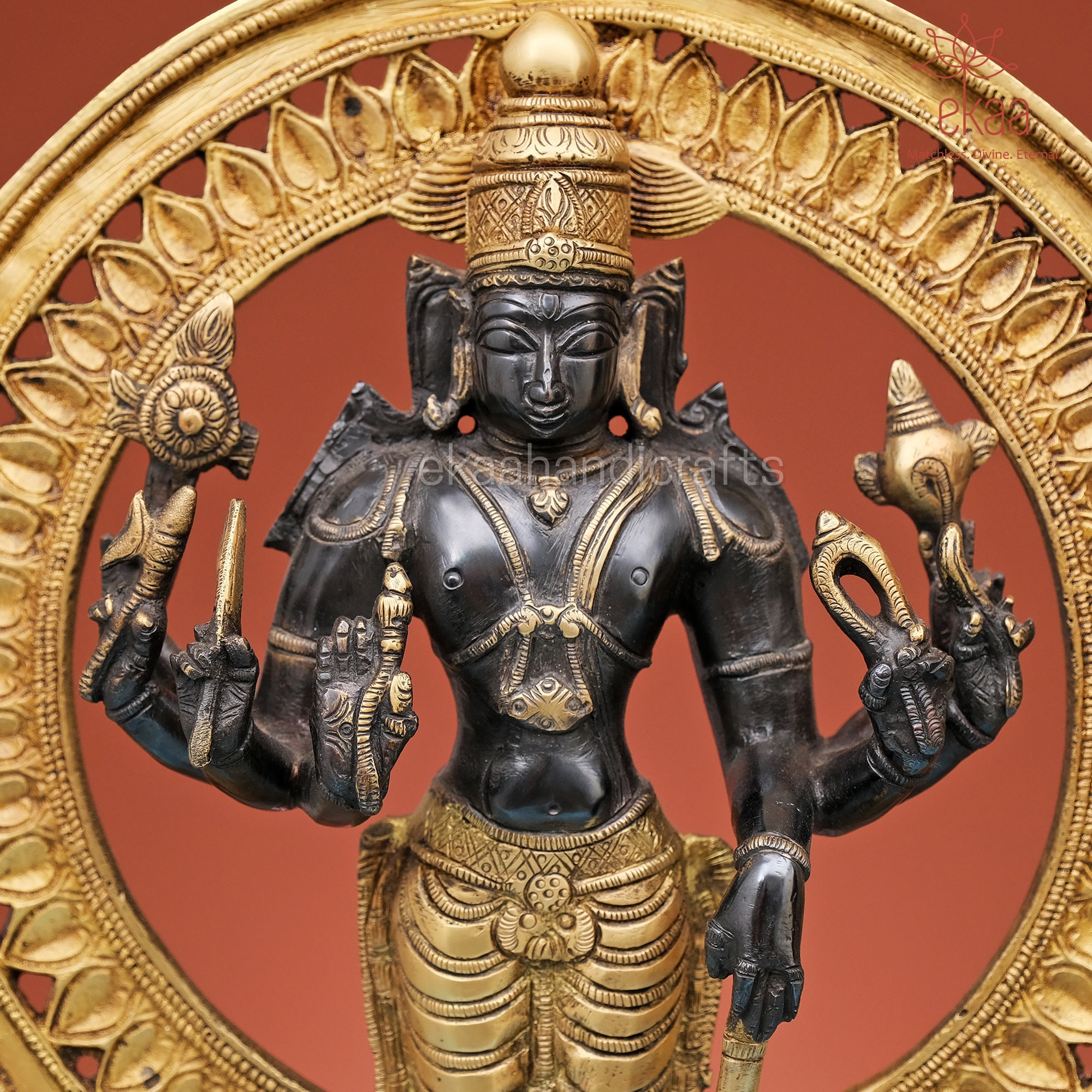 Lord Vishnu Narayan Idol Big Large Size Standing Vishnu | Etsy