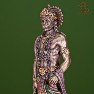 Hanuman Ji Statue Large Size 28CM Standing Lord Hanuman - Etsy