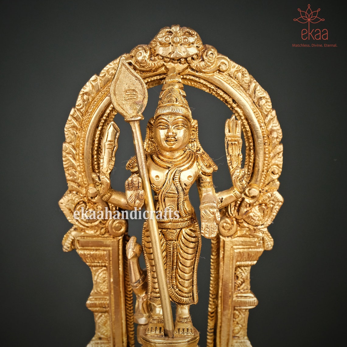 Murugan Swamy in Brass kumaraswamy Idol Lord Murugan - Etsy