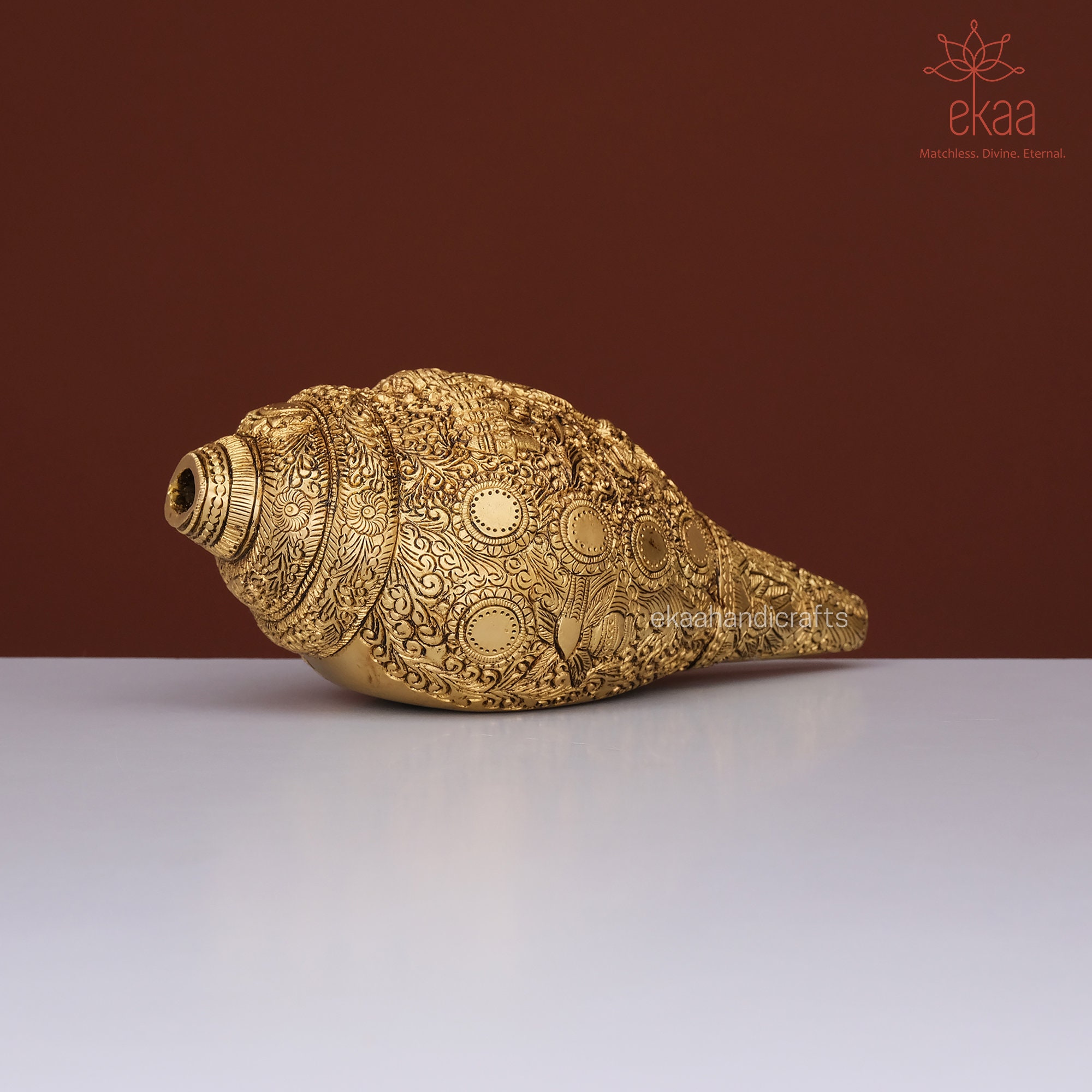 Brass Vishwaroopam Shank Sacred Emblem of Lord Vishnu War - Etsy