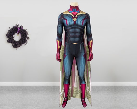 Vision Costume Cosplay Suit Avengers Infinity War Ver 1 - Etsy Australia