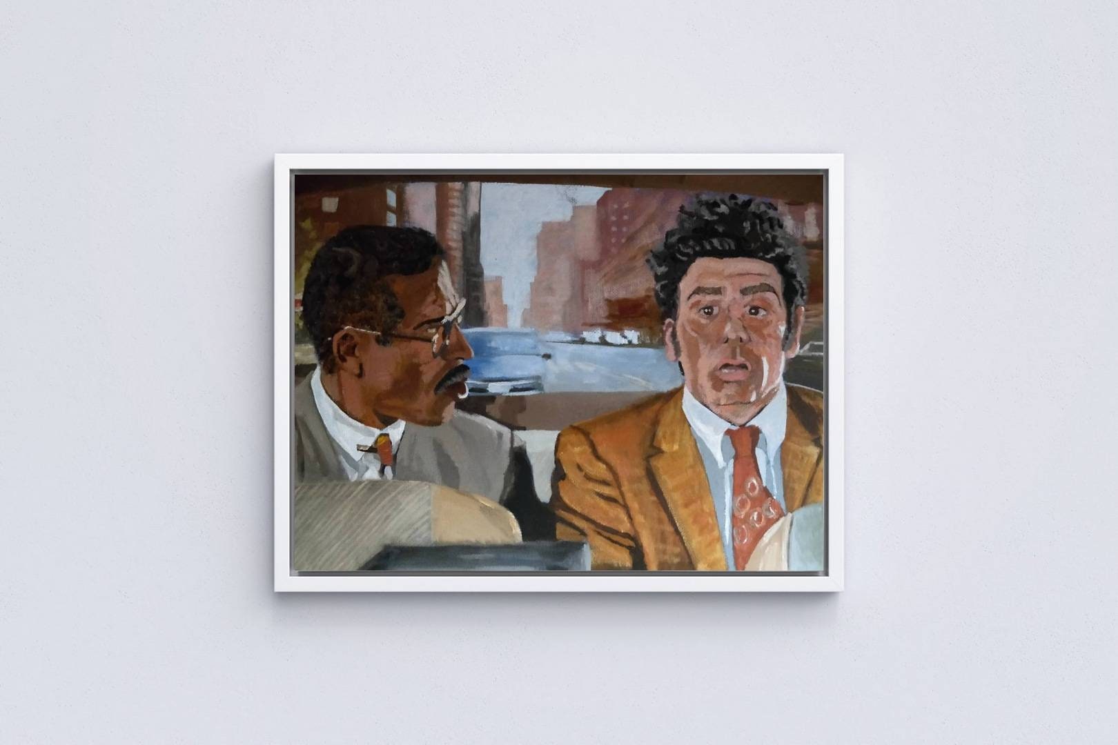 Seinfeld Original Painting - "who Told You to Put the Balm On?" - Etsy