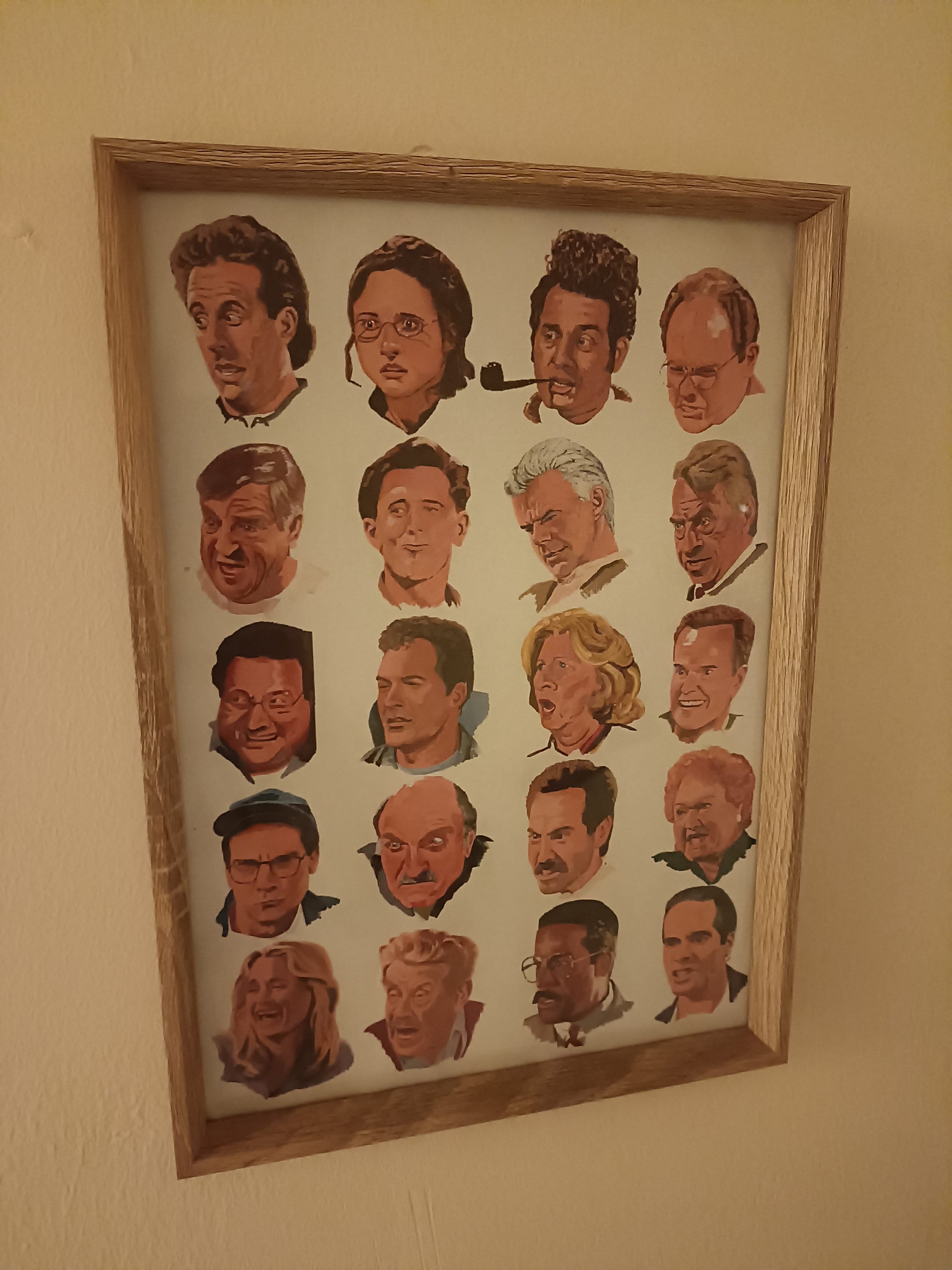 Seinfeld Characters Art Print - Etsy