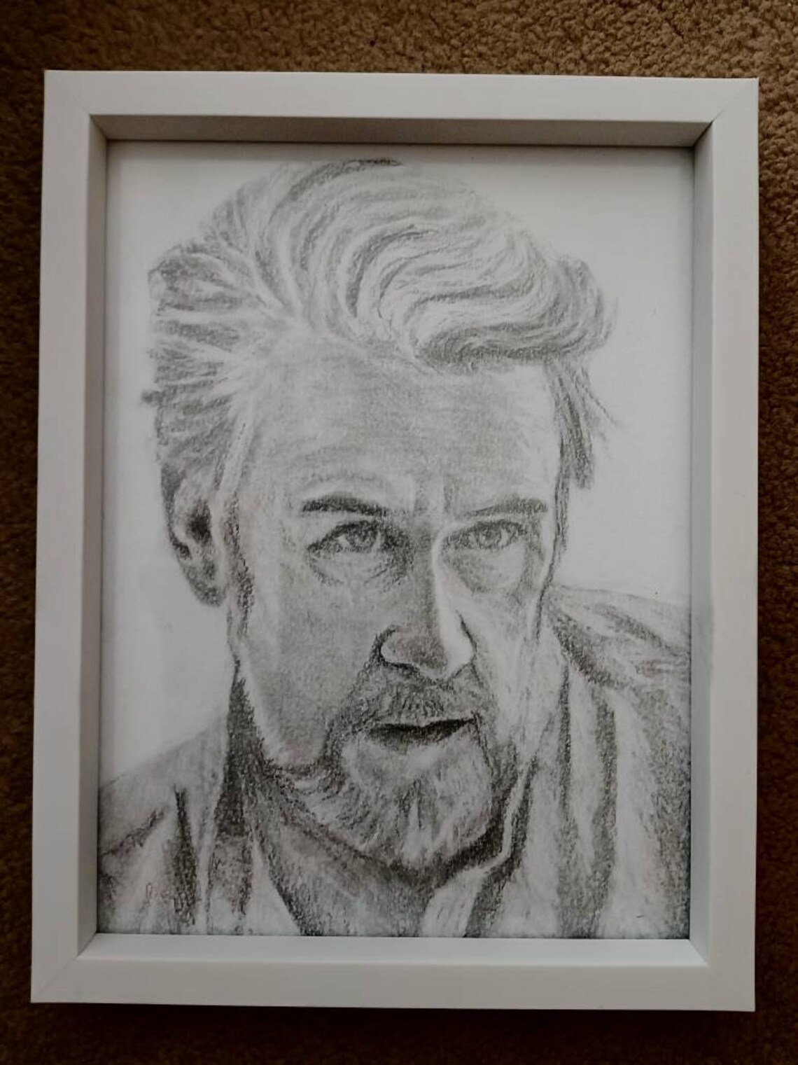 Original Pencil Drawing Connor Roy From Succession - Etsy