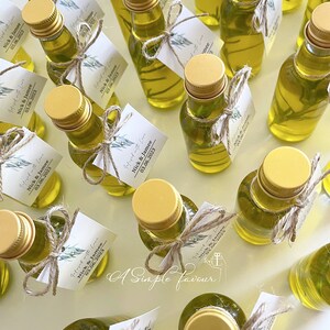 Olive Oil Favours - Etsy