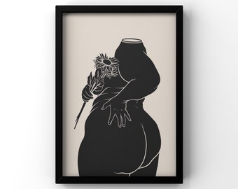 Plus Size Art | Etsy
