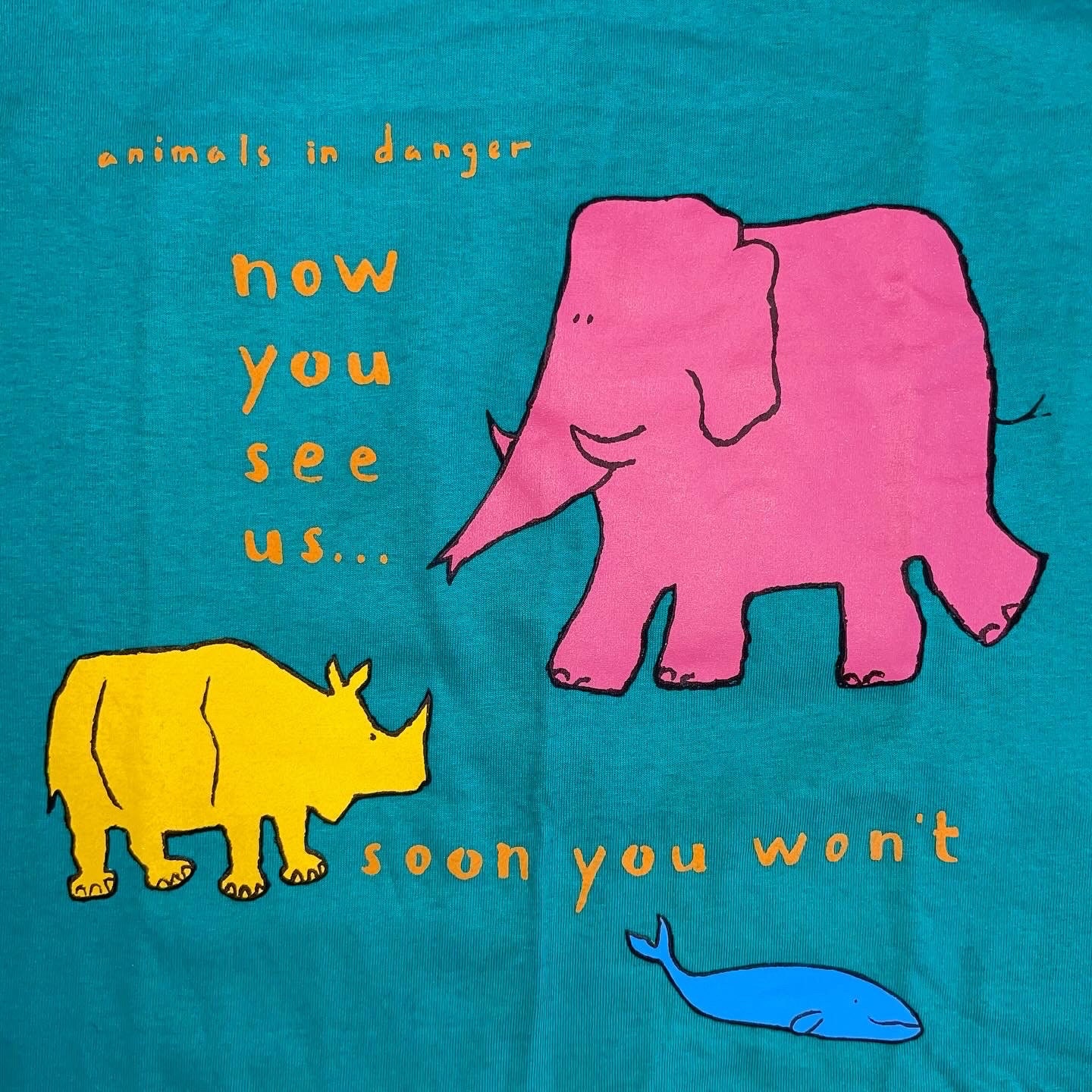 Vintage 1990s the Body Shop Animals in Danger now Your See Us, Soon You ...