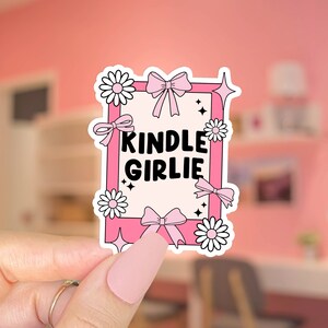 Kindle Girlie SVG PNG Design, Digital Download, Trendy Book Bookish ...