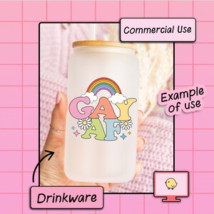 Trendy Gay Pride Bundle SVG PNG Design, Digital Download, Cute LGBTQ+ ...