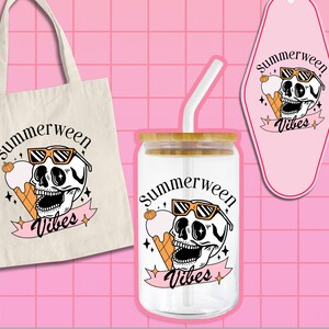 Summerween Vibes SVG PNG Design, Trendy Digital Download, Halloween ...