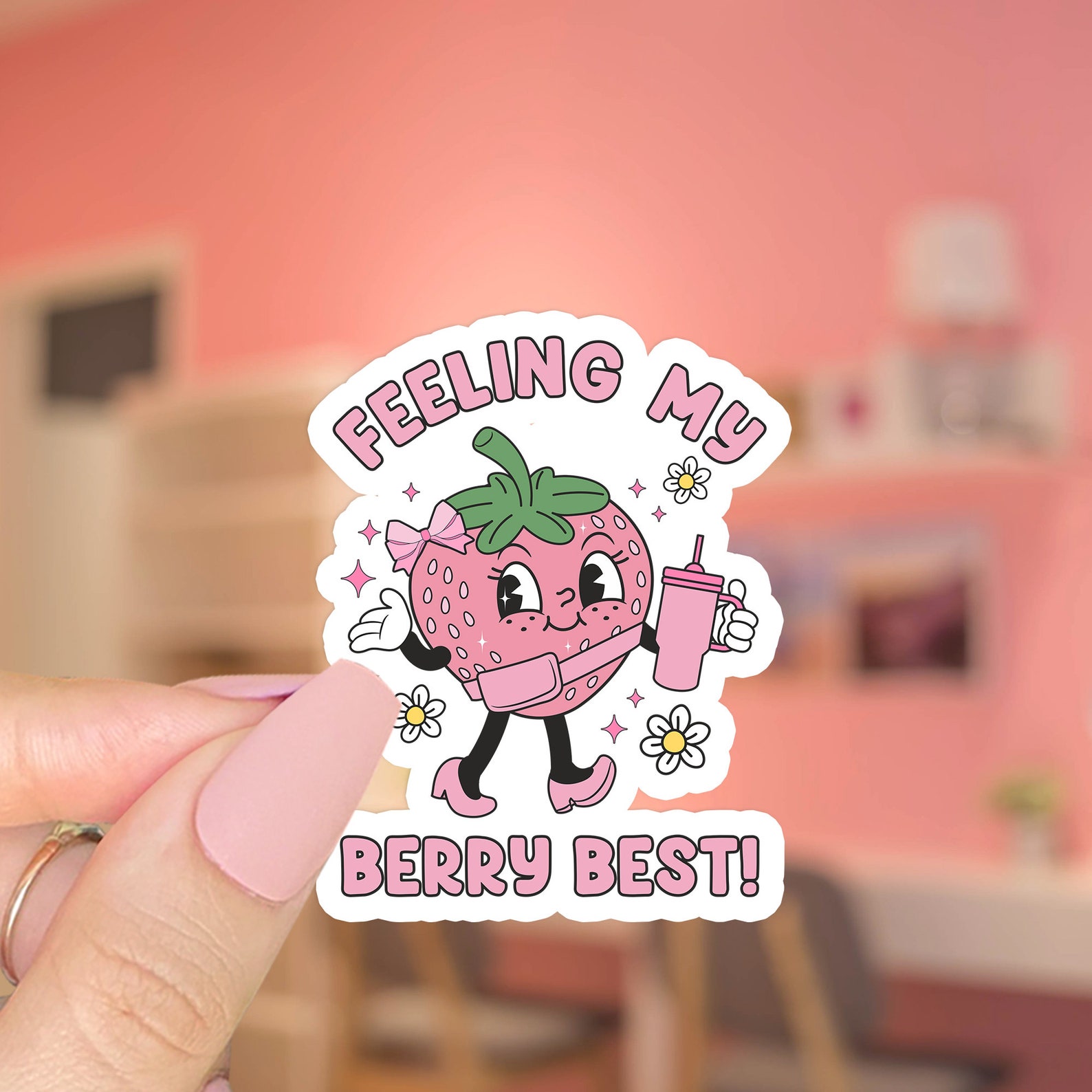 Feeling My Berry Best SVG PNG Design, Trendy Digital Download File ...
